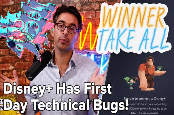Disney+ Has First Day Technical Bugs!