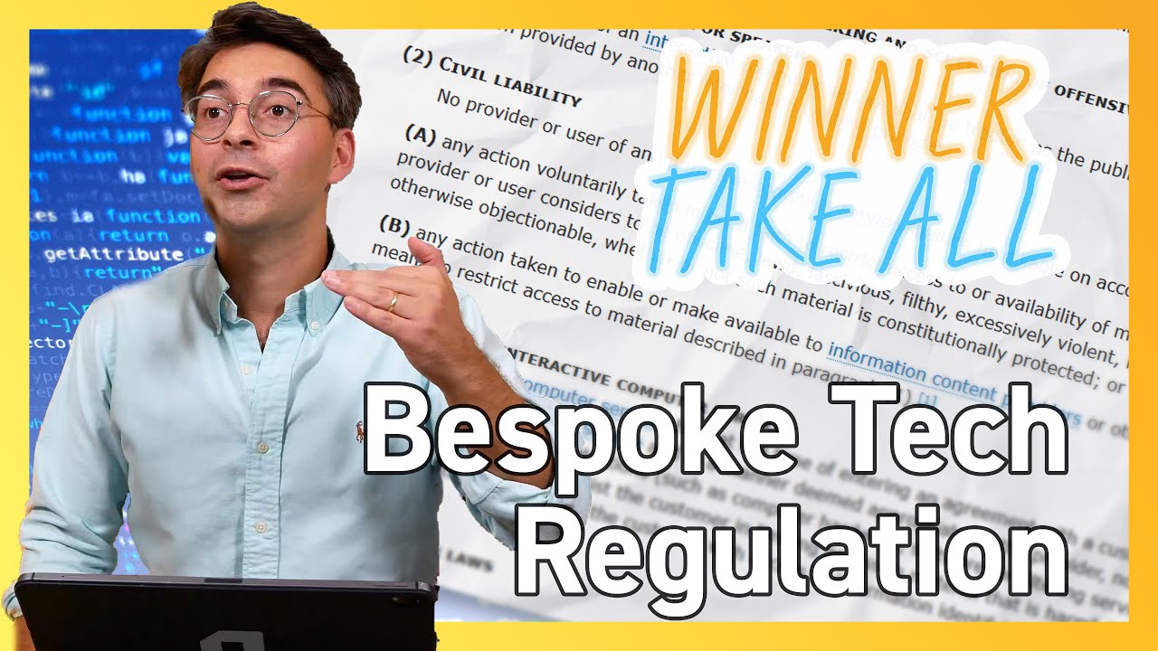 Tech Regulation: Why Tech Monopolies Need Bespoke Laws