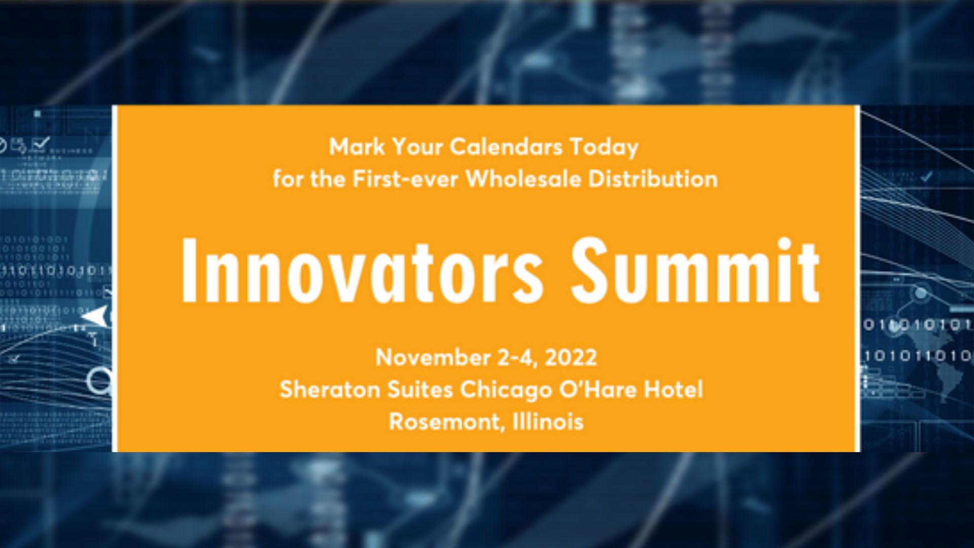 The First Ever Innovation Summit for Distribution